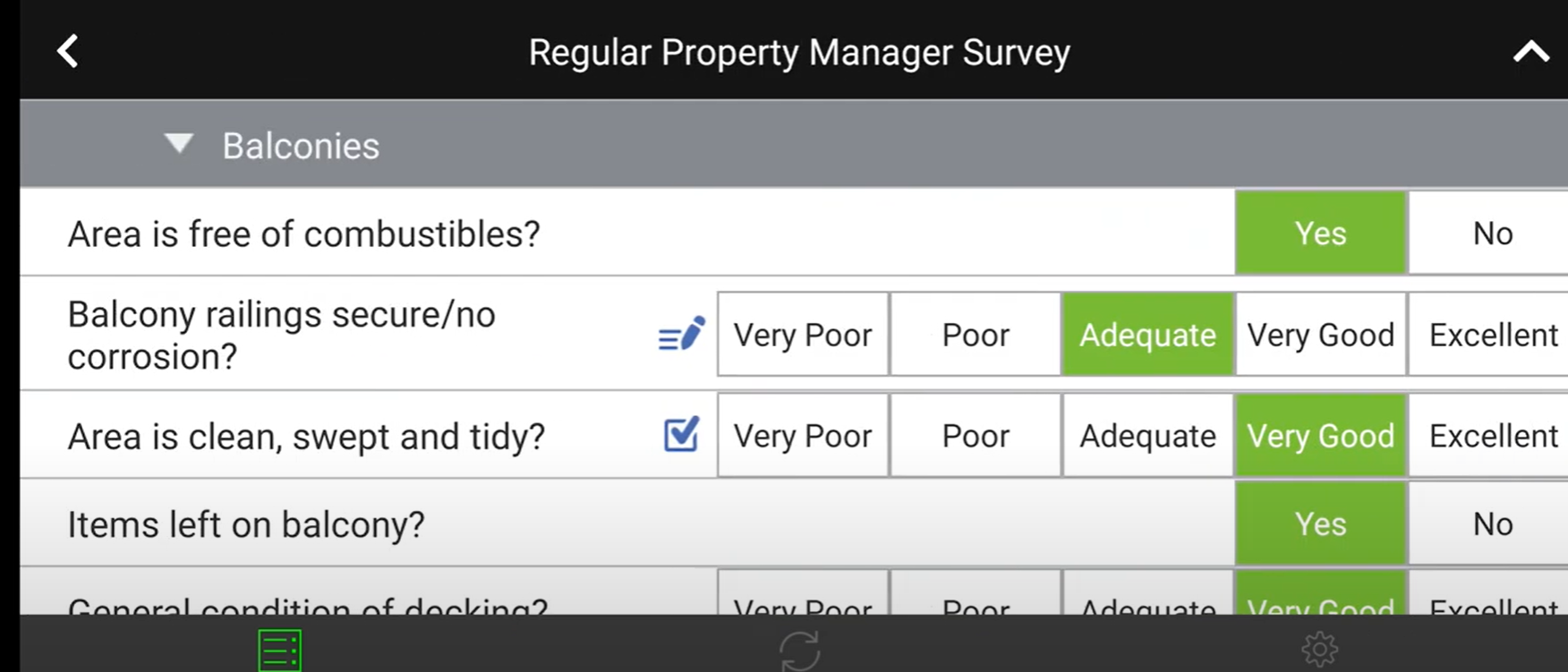 Completing a survey – Dwellant Help Centre