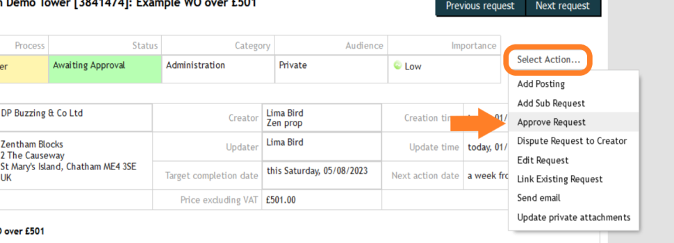 Work Orders Approval - What to expect – Dwellant Help Centre