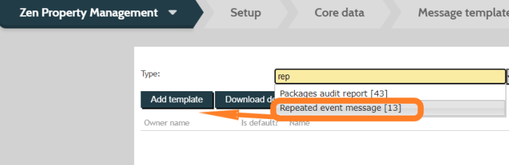 PME - Message Template – Dwellant Help Centre