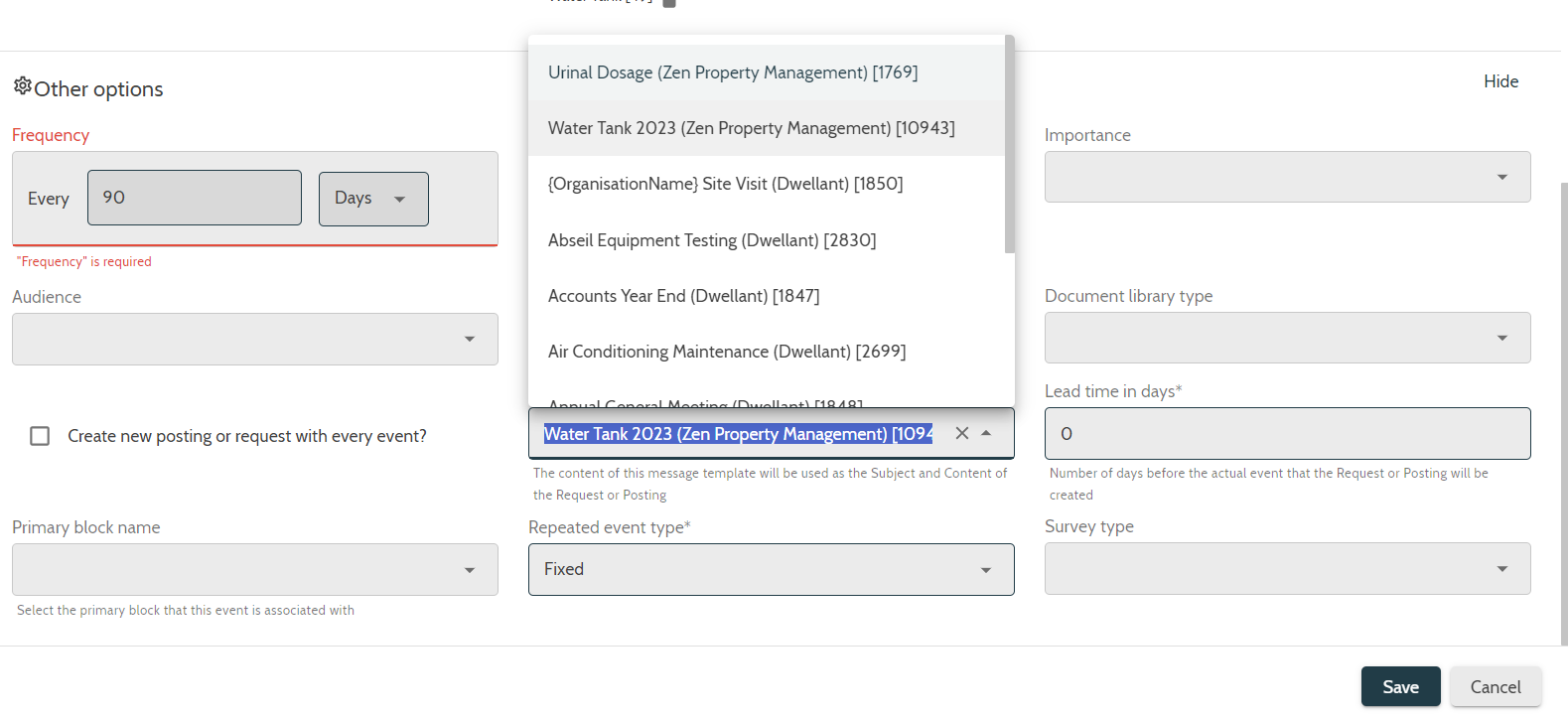 Template PME at the MA level – Dwellant Help Centre