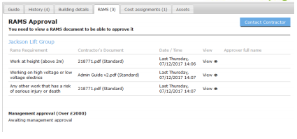 RAMS – Dwellant Help Centre