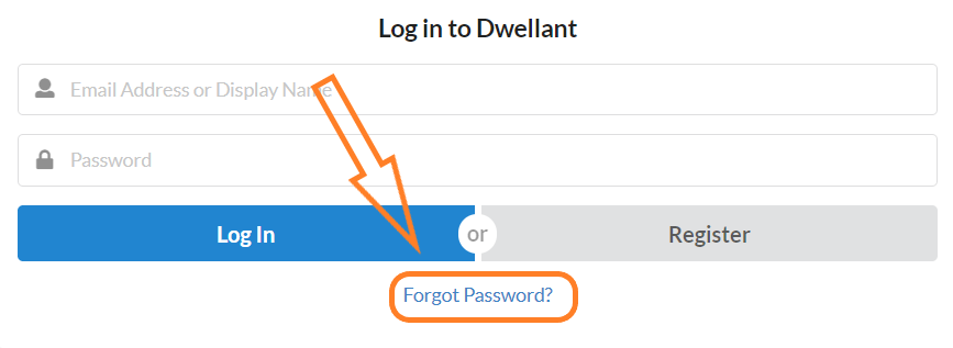How do I reset my password? – Dwellant Help Centre