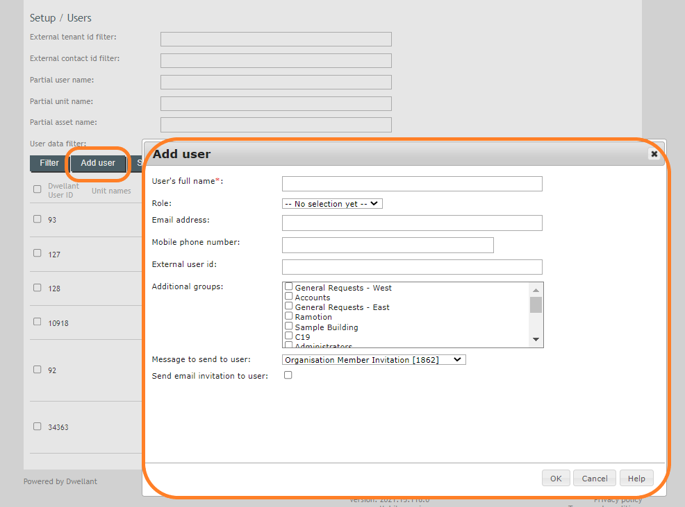 Adding an employee – Dwellant Help Centre