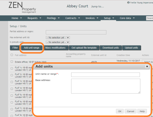 Add a new unit – Dwellant Help Centre